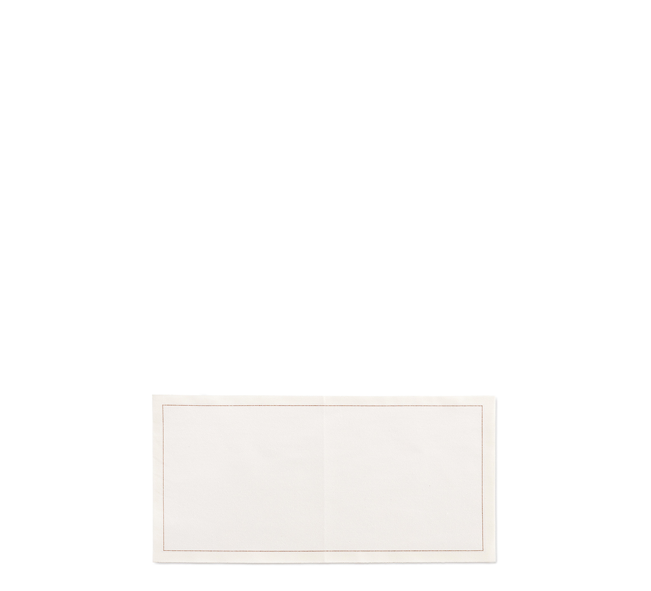 Cream napkins for events 15x30cm 60u. | MY DRAP PROFESSIONAL